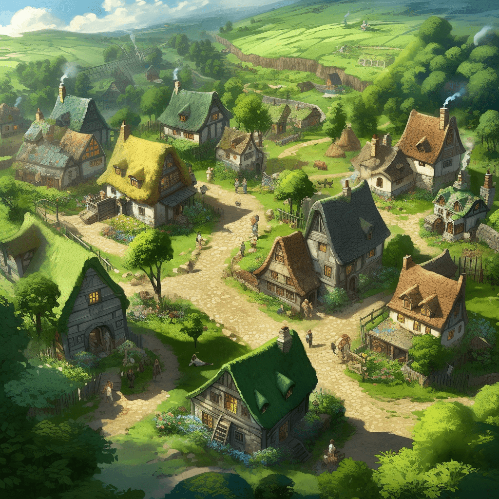 Ivydale Village - NPC Beta NPC Villages NPC and map assets for homebrew RPG