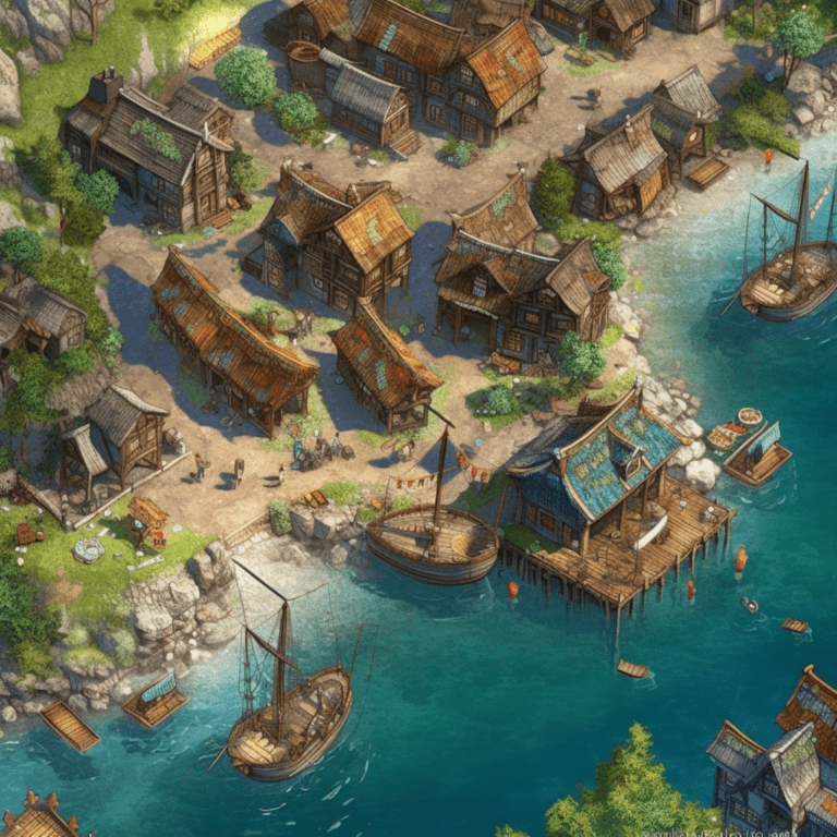 Saltwater Cove, Coastal Village - NPC Beta Coastal Areas, NPC Villages ...