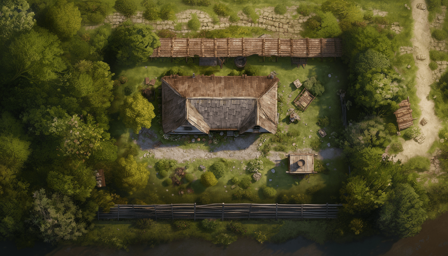 The NPC Farm House - NPC Beta Encounter Areas Ideas, Farms, On the road ...