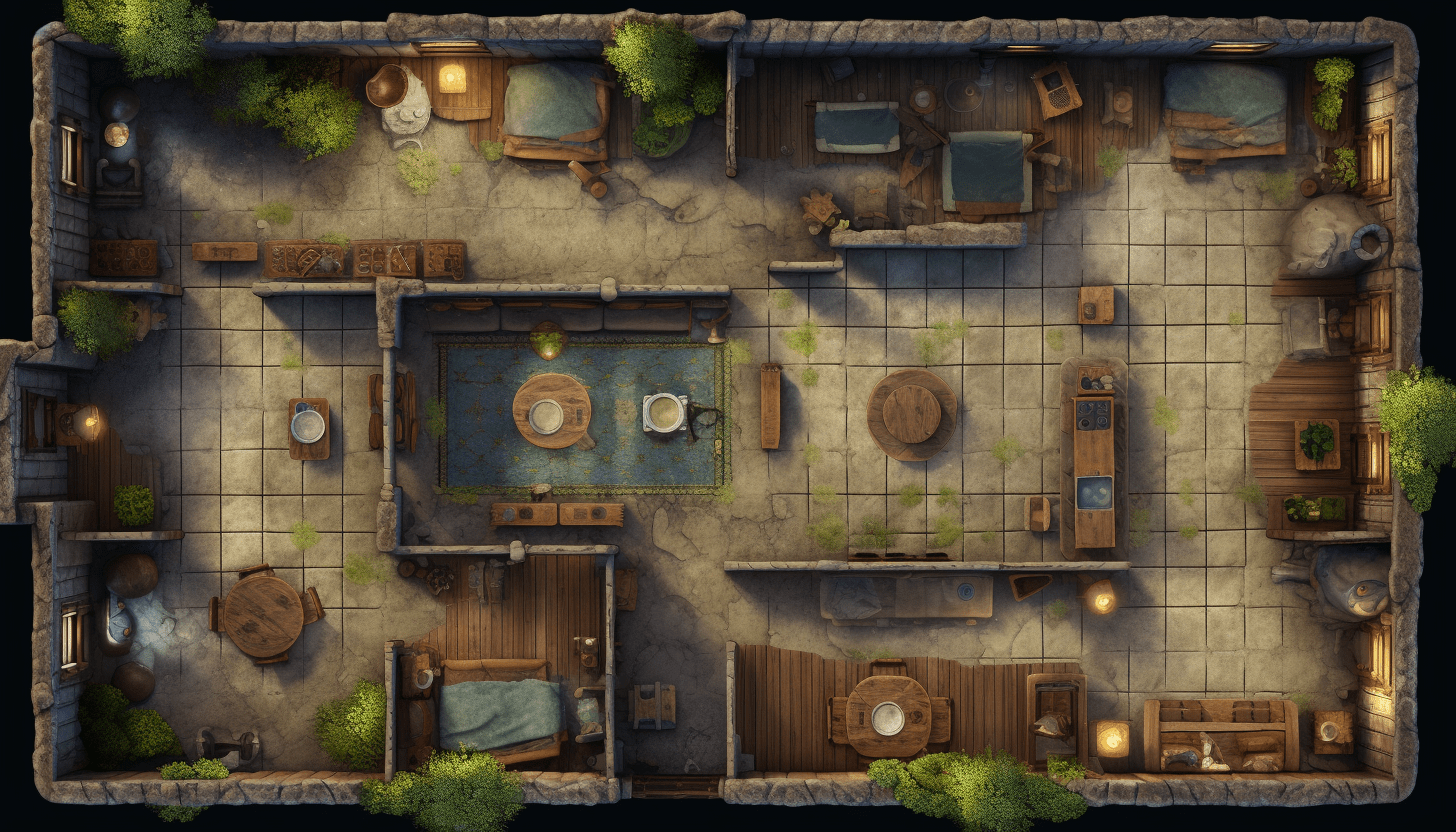 Building Interiors - NPC Beta Farms NPC and map assets for homebrew RPG