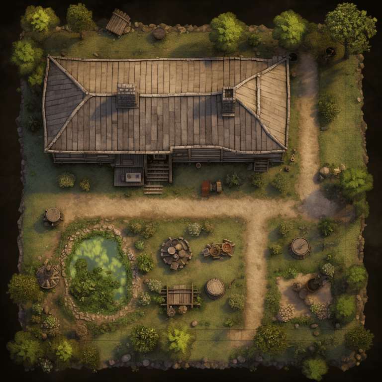 Farmhouse exterior map - NPC Beta Encounter Areas Ideas, Farms, On the ...