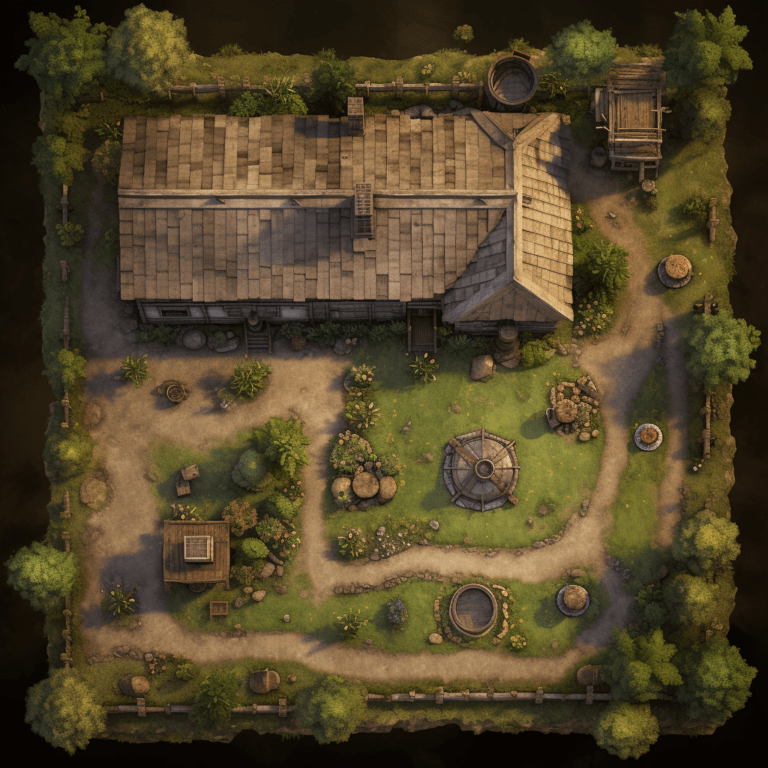 Farmhouse exterior map - NPC Beta Encounter Areas Ideas, Farms, On the ...