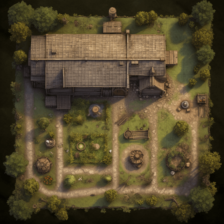 Farmhouse exterior map - NPC Beta Encounter Areas Ideas, Farms, On the ...