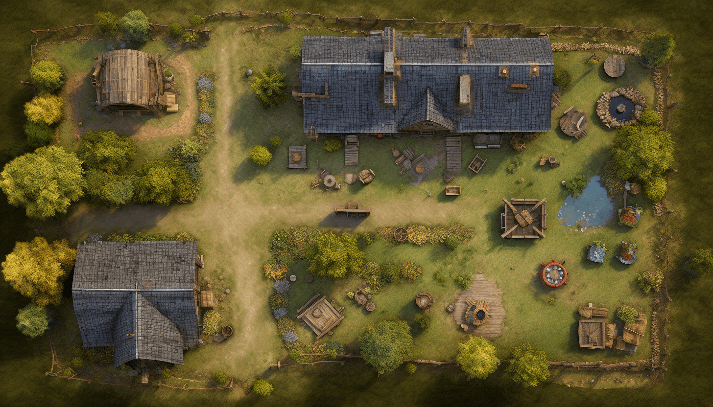 The NPC Farm House - NPC Beta Encounter Areas Ideas, Farms, On the road ...