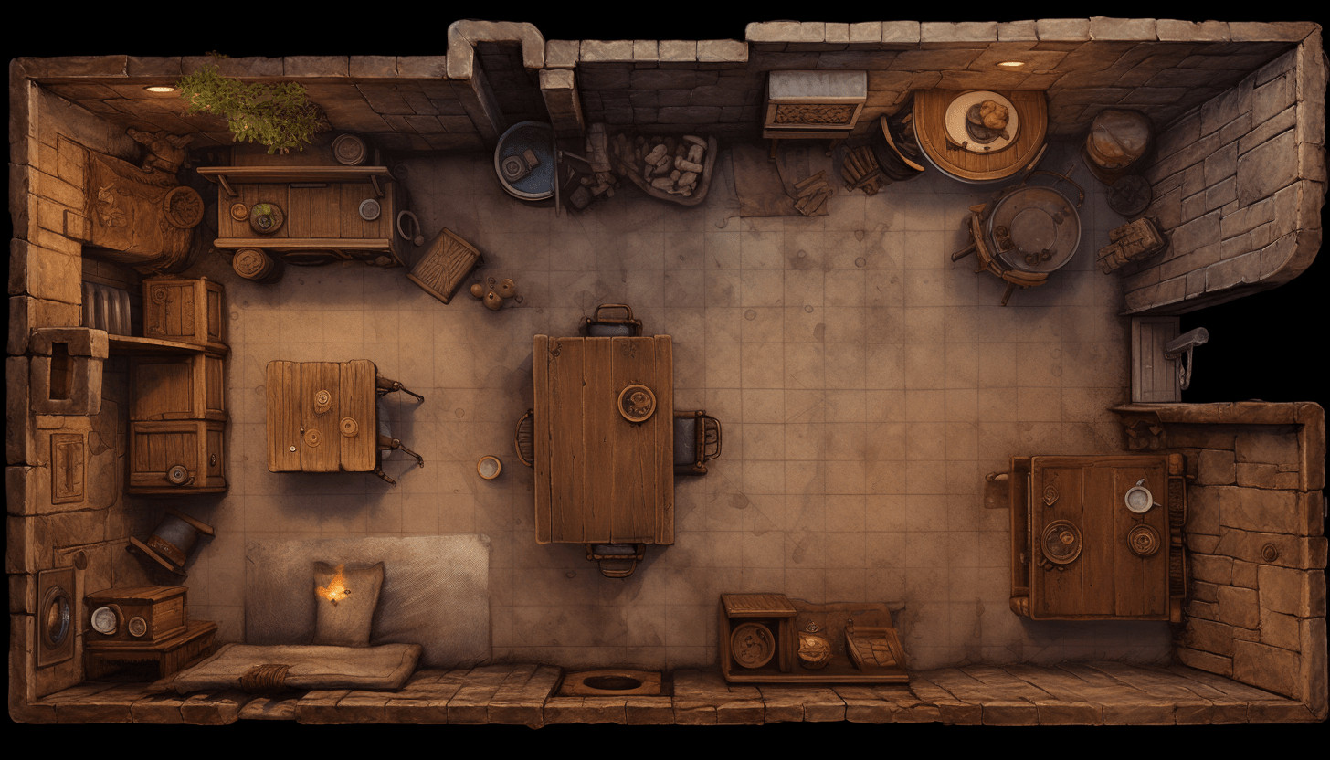 Building Interiors - NPC Beta Farms NPC and map assets for homebrew RPG