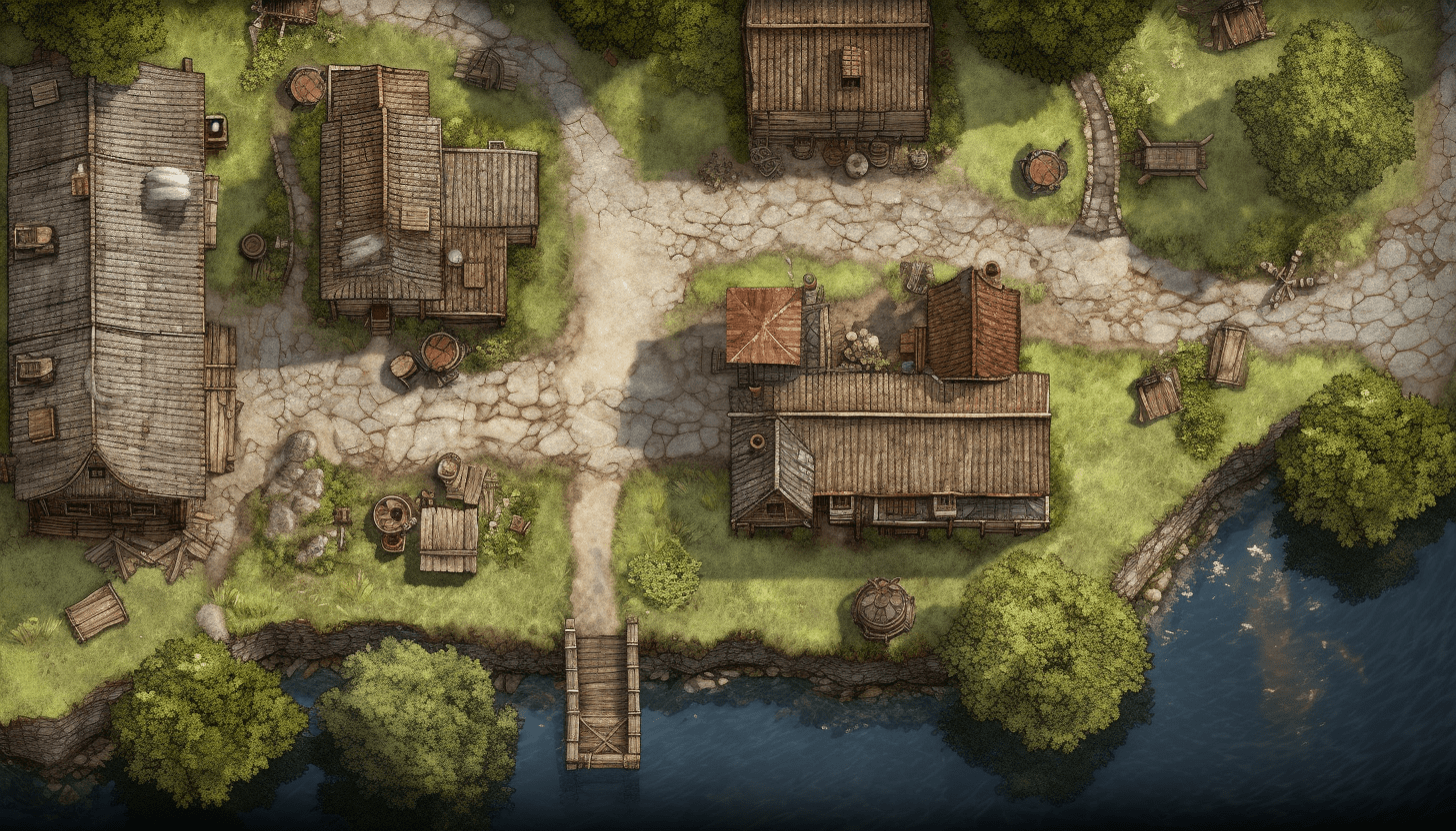NPC Village Street Maps - NPC Beta NPC and map assets for homebrew RPG