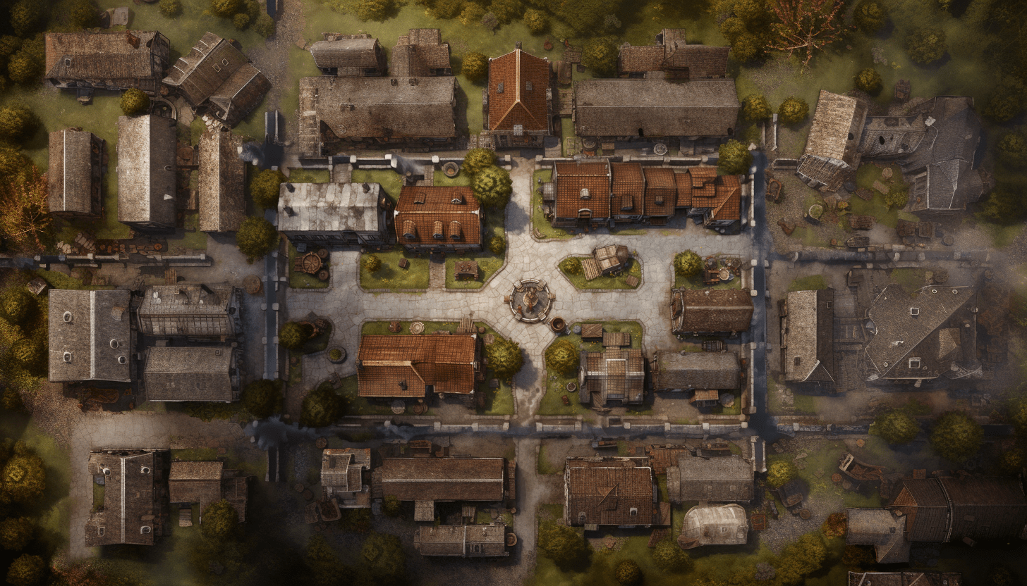 NPC Village Street Maps - NPC Beta NPC and map assets for homebrew RPG