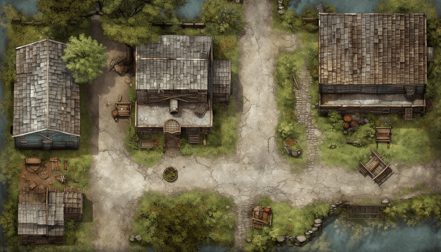 NPC Village Street Maps - NPC Beta NPC and map assets for homebrew RPG