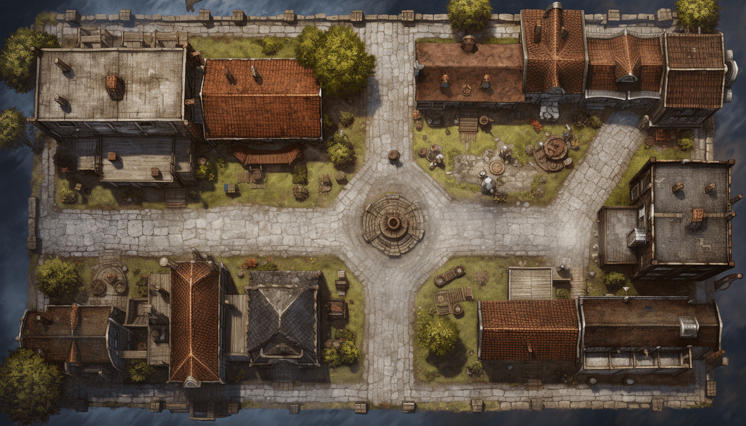 NPC Village Street Maps - NPC Beta NPC and map assets for homebrew RPG