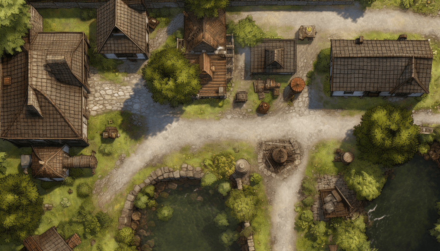 NPC Village Street Maps - NPC Beta NPC and map assets for homebrew RPG