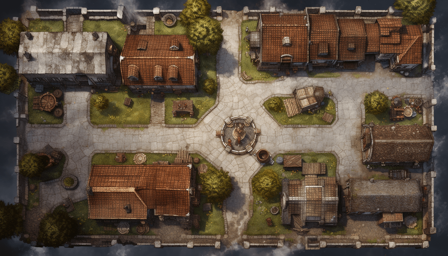 NPC Village Street Maps - NPC Beta NPC and map assets for homebrew RPG
